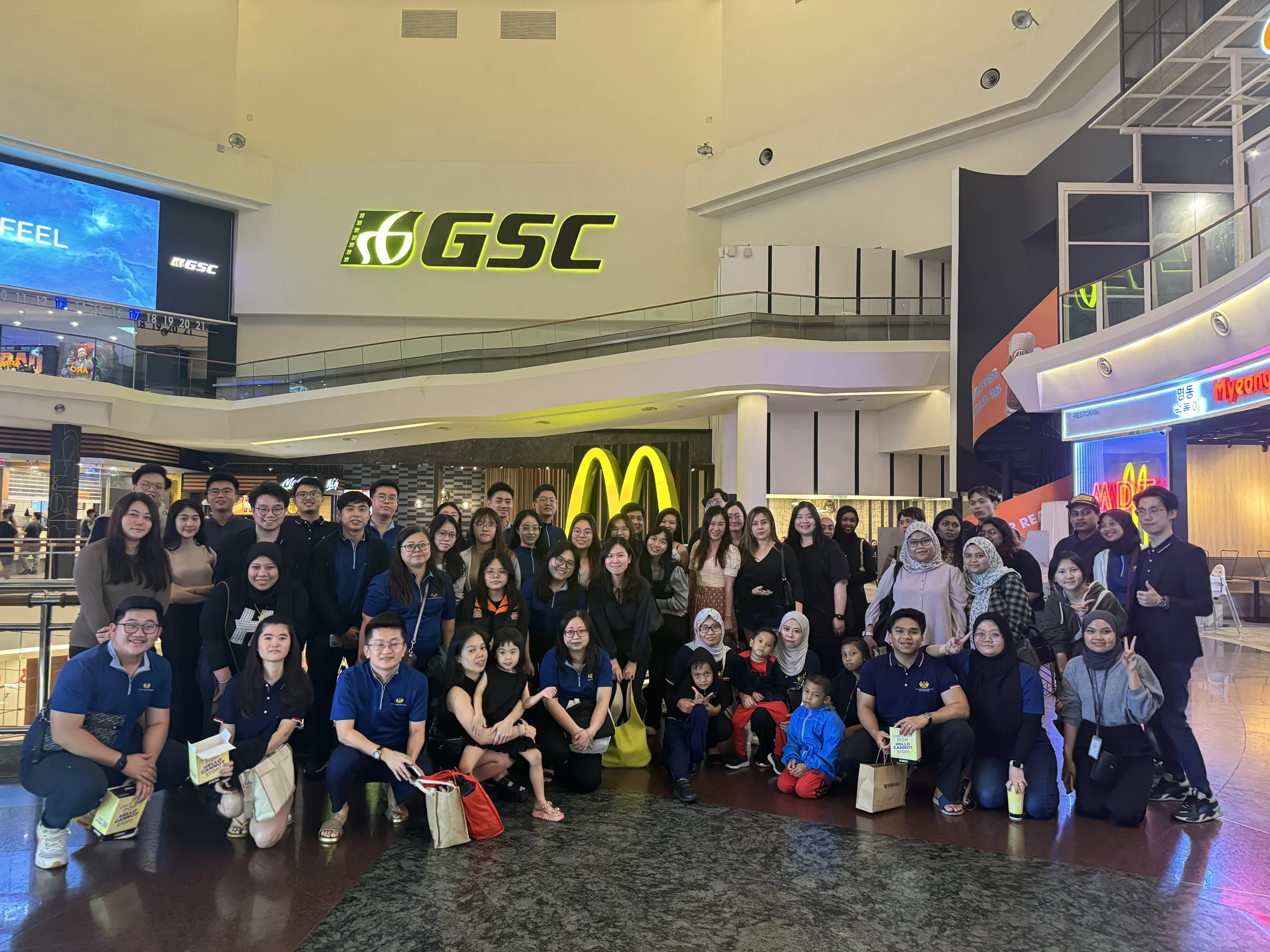 Movie Night with the Team at GSC Mid Valley! - Messrs Kuek, Ong and ...